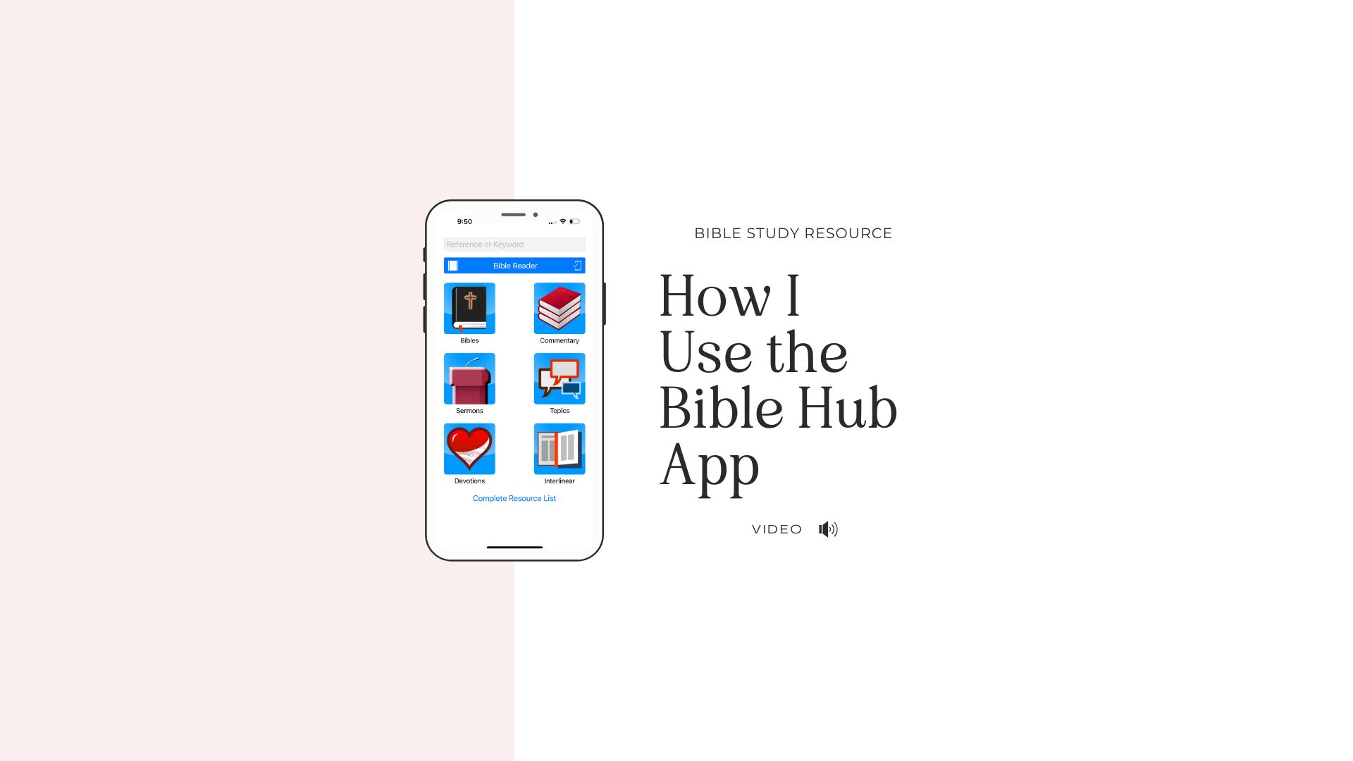 How I Use the Bible Hub App - Stacie Hilby